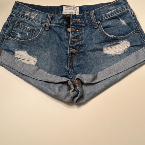 One Teaspoon | Shorts | Super Short Shorts By One Teaspoon Size 27 Worn ...